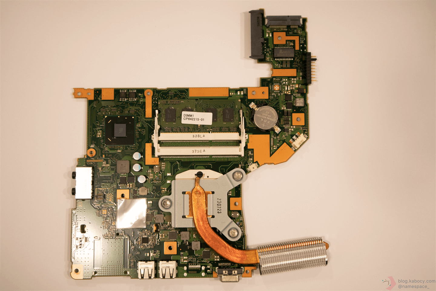 LIFEBOOK A573/G, A553/G, A553/HのCPU交換方法 – ページ 6 – あの角を曲がれば、かぼしー